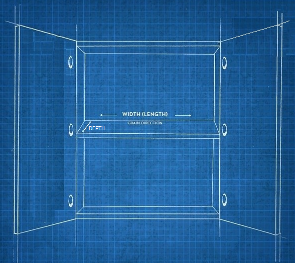 AnySizeShelf | kitchen shelf guide